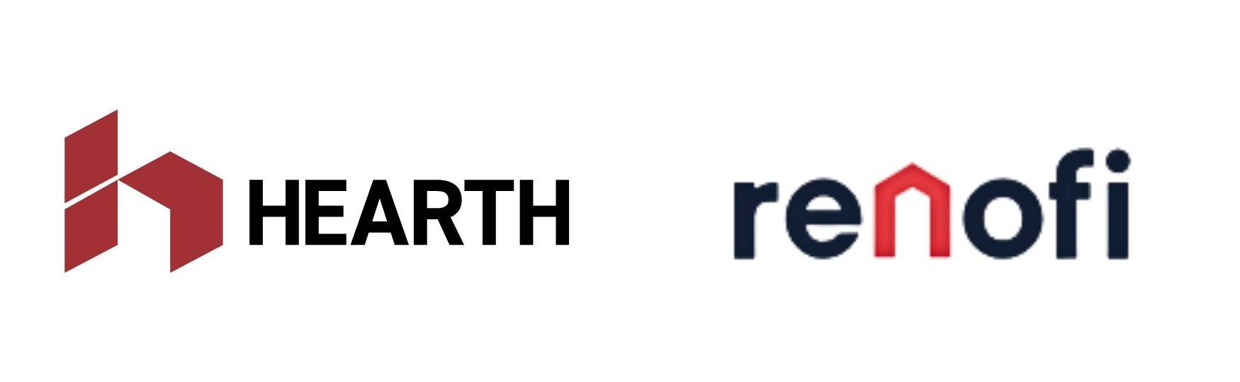 Hearth and Renofi Financing Logos | Property Revision